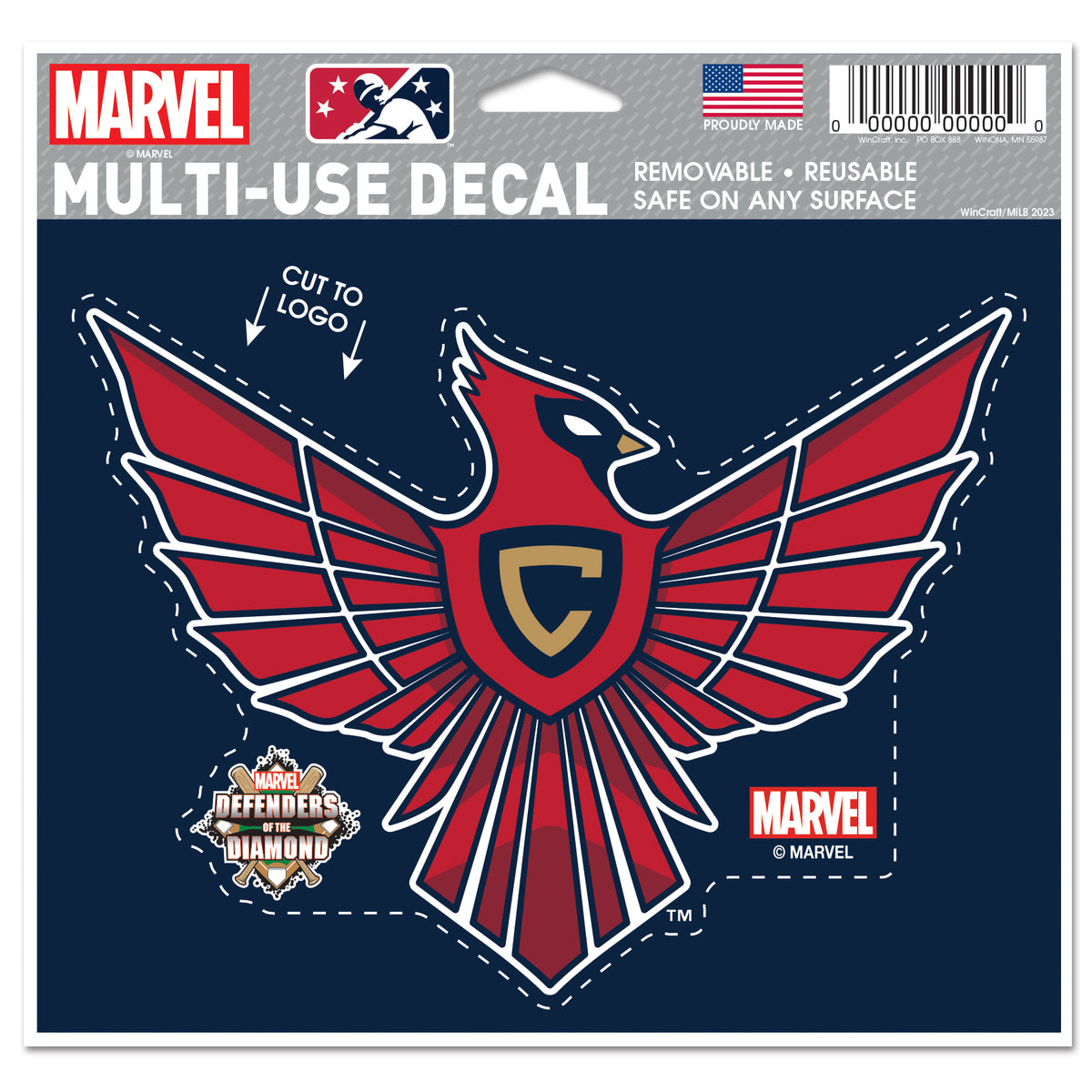 Marvel's Defenders of the Diamond Sticker – Springfield Cardinals